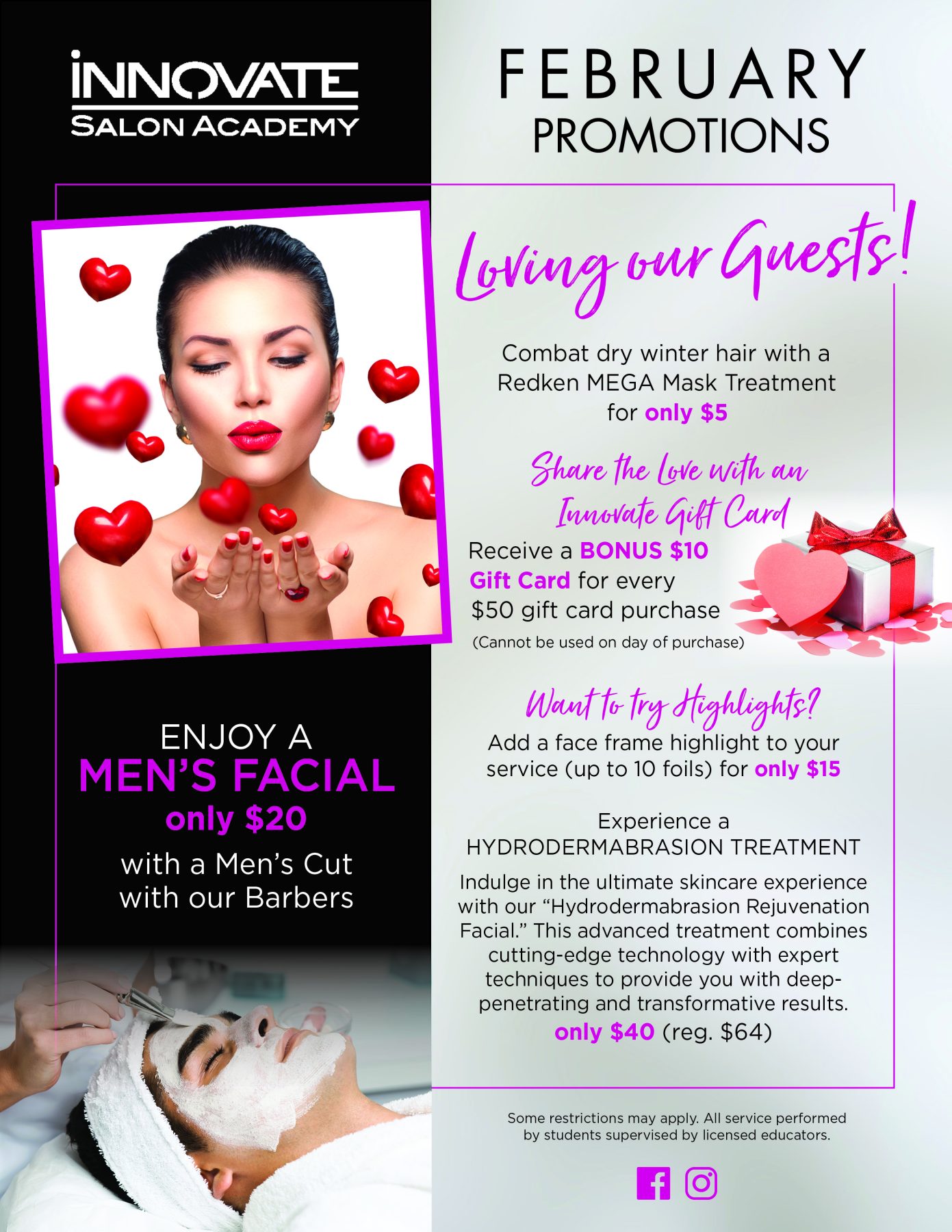 Student Salon Services in New Jersey | Innovate Salon Academy