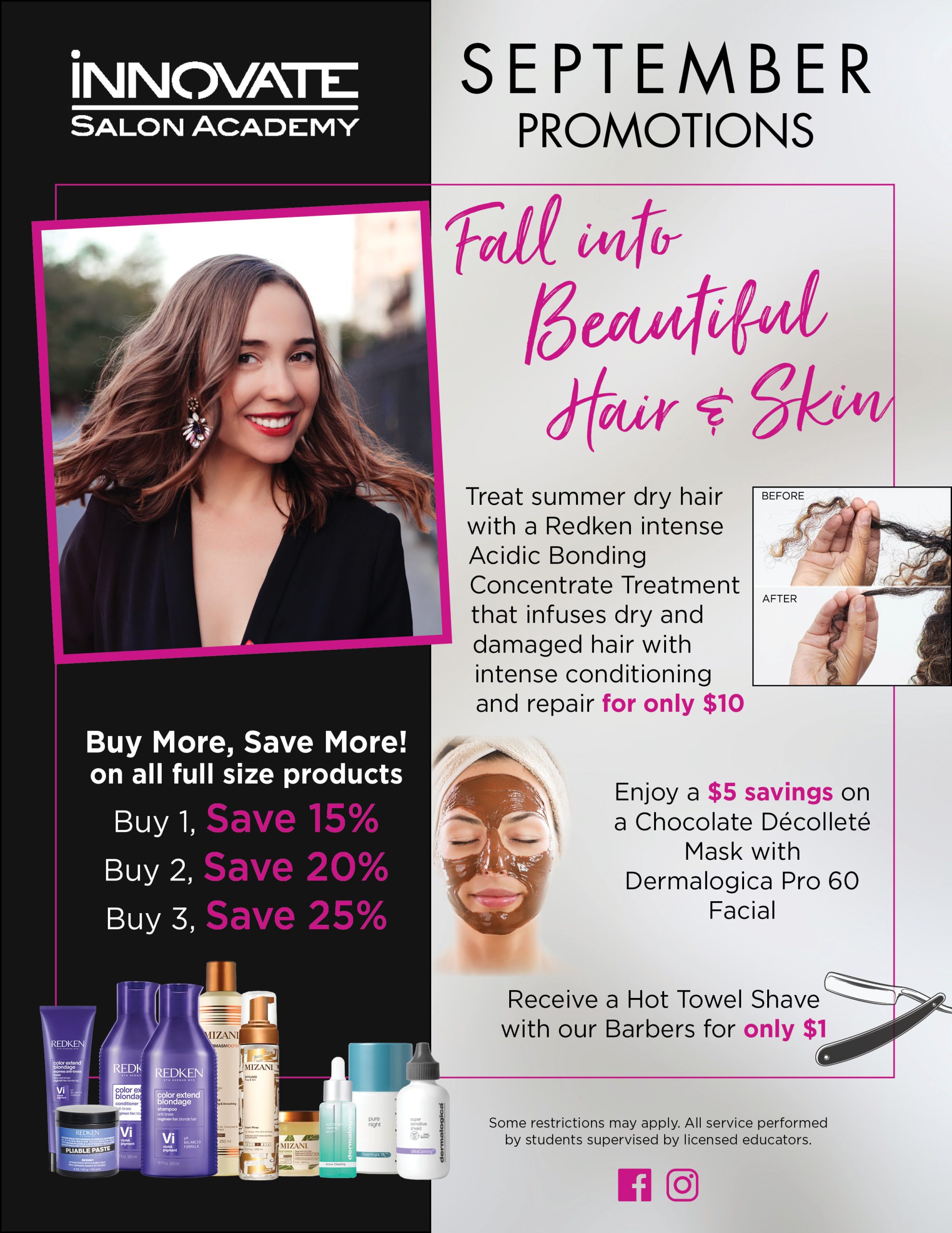 Student Salon Services in New Jersey | Innovate Salon Academy